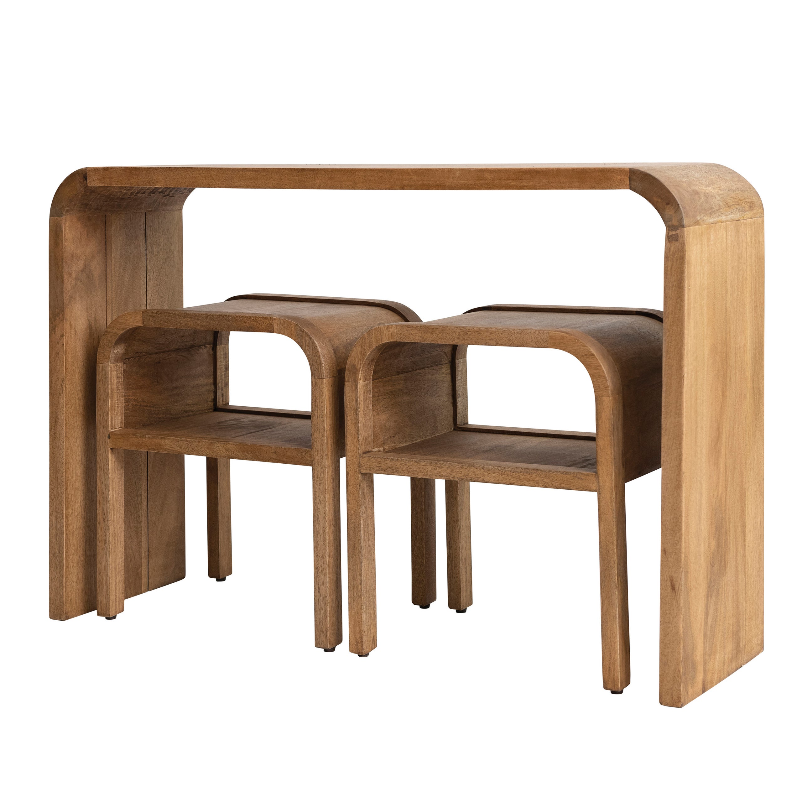 Nami Waterfall Edge Table Set | The KAMALI Home